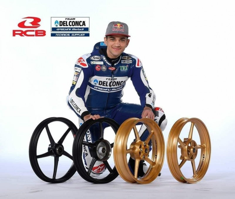 RCB 鋳造ホイール前後セット【SP522】【GSX-S125/150/GSX-R125/150】ゴールド – kn926-net